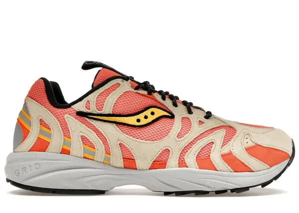 Saucony Grid Azura 2000 Venusin Sneakers - Beige/orange
