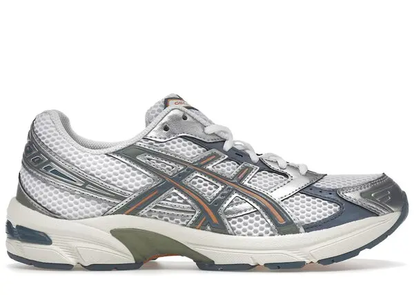 Asics Gel-1130 Lace Up Sneakers - White/ironclad