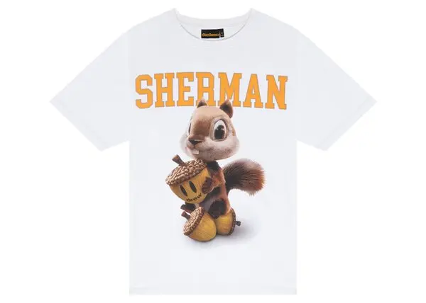 Drew House 3d Sherman Short Sleeve Tee Shirt - White