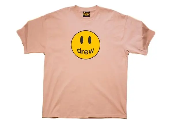 Drew House Mascot Short Sleeve Tee Shirt - Dusty Rose