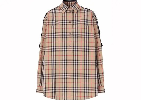 Burberry Oversized Check Shirt
