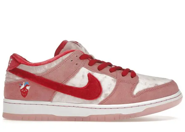 Nike Dunk Low Strangelove Skateboards Special Box - Pink/red/white