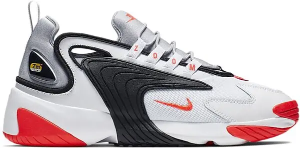 Nike Zoom 2k Sneakers - White Wolf Grey Black Infrared 23