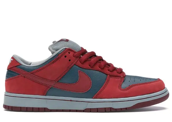 Nike Sb Dunk Low Sneakers - Nightshade/team Red/shark