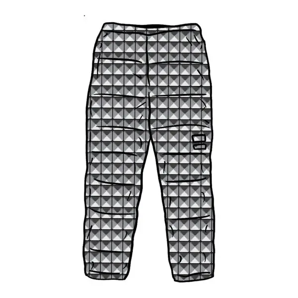 Supreme The North Face Studded Nuptse Pant - Black
