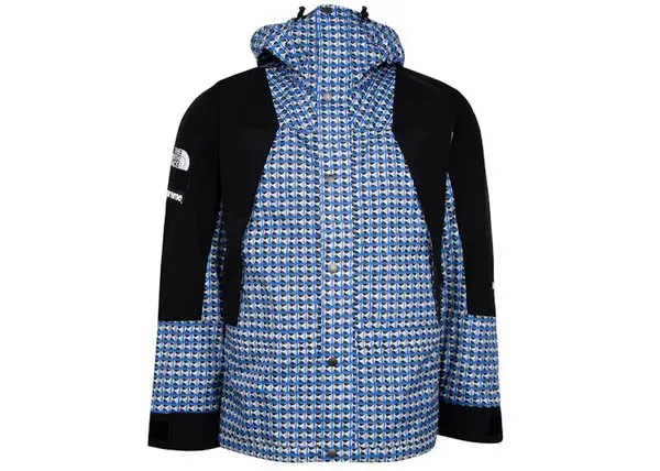 Supreme The North Face Studded Mountain Light Jacket - Royal