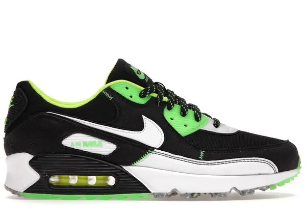 Nike Air Max 90 Exeter Edition Sneakers - Black/white/volt