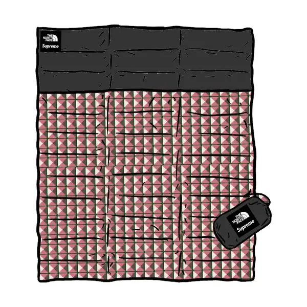 Supreme The North Face Studded Nuptse Blanket