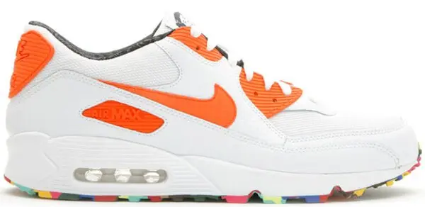 Nike Max 90 Doernbecher Sneakers - White/orange Blaze/black