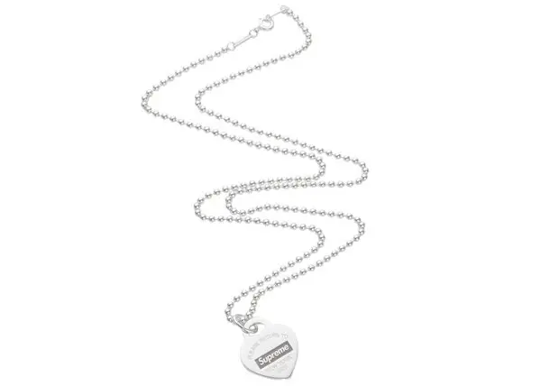 Supreme Tiffany & Co. Return To Tiffany Heart Tag Pendant