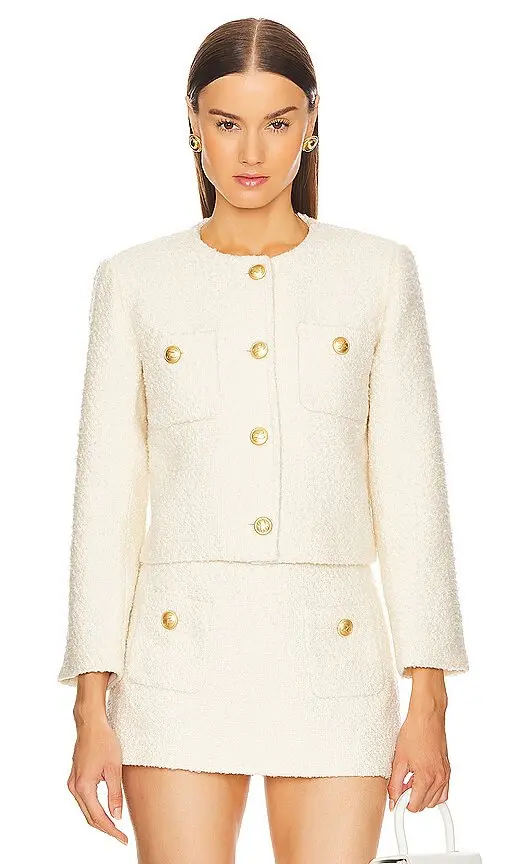 L'academie By Marianna Dapheen Jacket - Light Beige