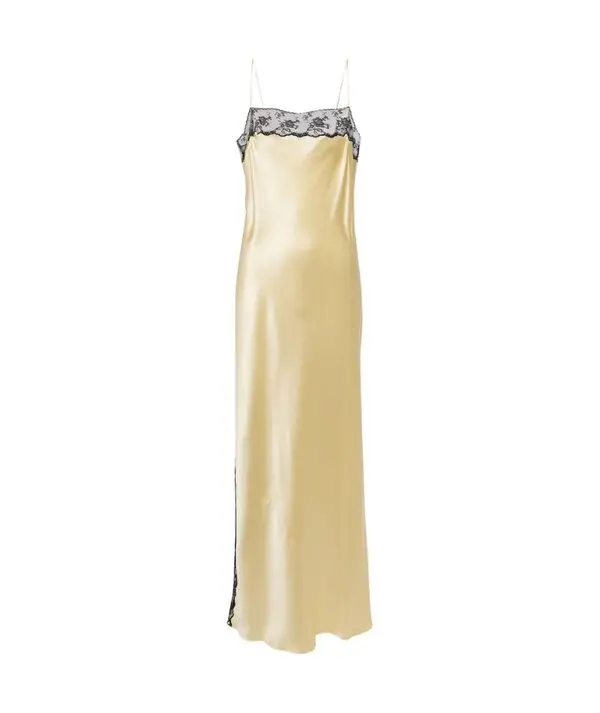 Sir The Label Aries Lace-trimmed Dress