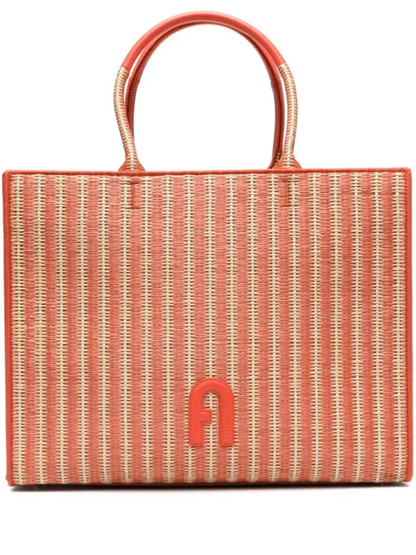 Furla Logo-patch Tote Bag