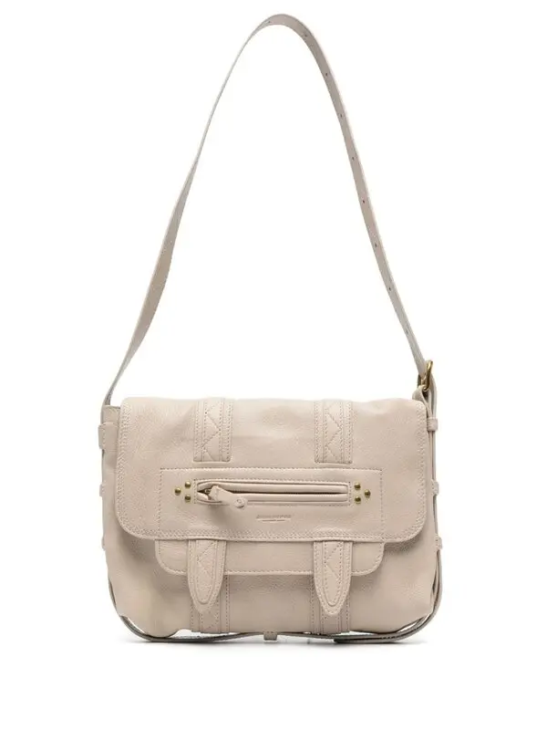 Jérôme Dreyfuss Joe Leather Shoulder Bag - Neutrals
