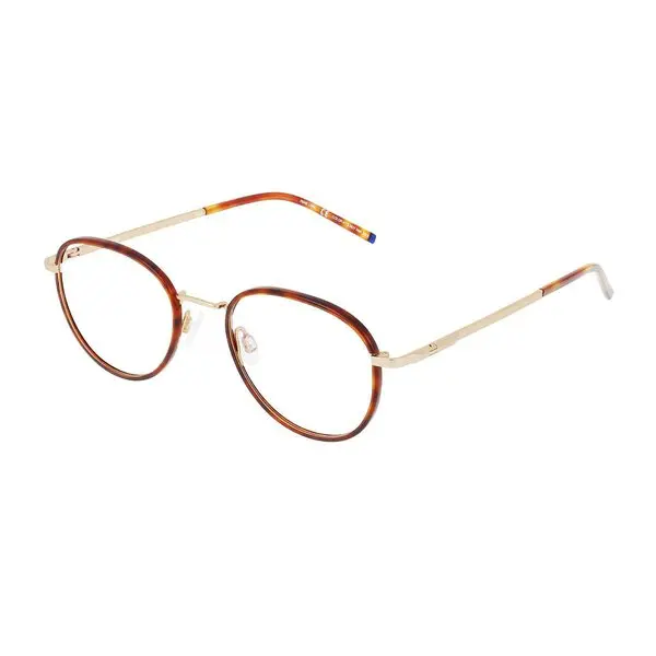 ZEISS Round Eyeglasses - 243 Gold/turtle