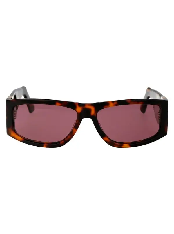 Gcds Sunglasses Gd0037 - 52s Avana Scura/bordeaux
