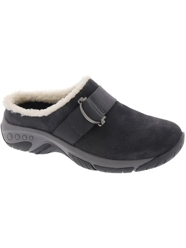 Buy Easy Spirit Suede Comfy Clogs - Black At 18% Off | Editorialist