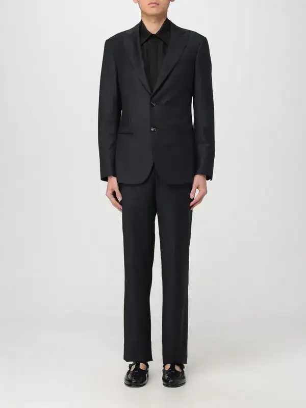 Giorgio Armani Suit In Black - 45% Off | Editorialist