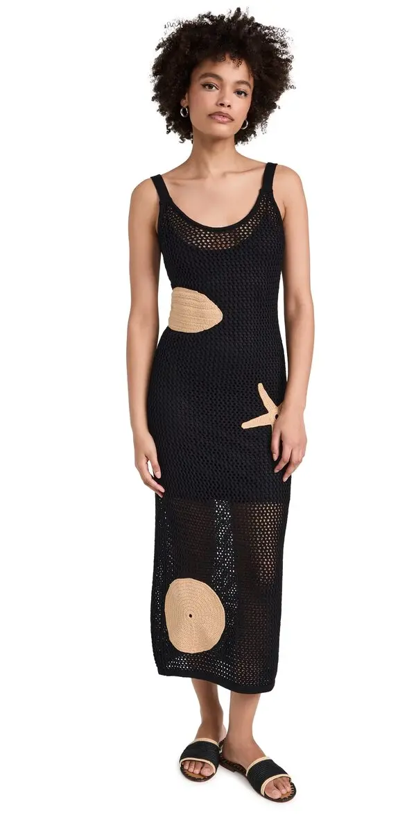 Staud Jessica Dress - Black
