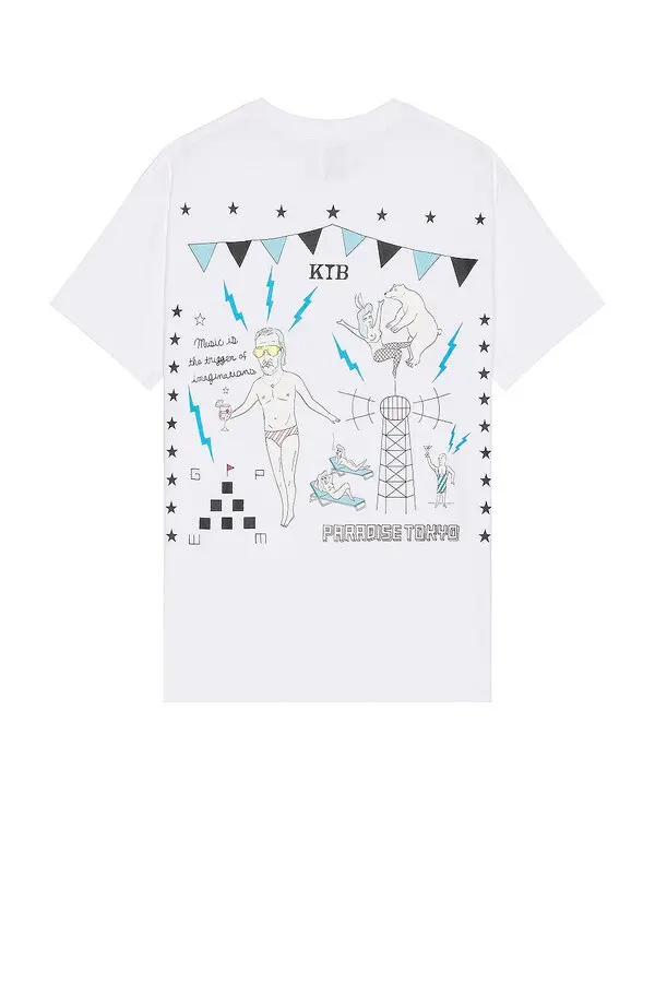XL WACKO MARIA　CREW NECK T-SHIRT　WHITE Wacko Maria Crew Neck T-Shirt In White - 67% Off | Editorialist