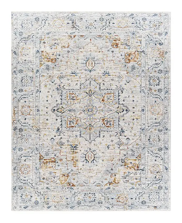 LIVABLISS Laila Laa-2312 Area Rug, 6'7 X 9'6 - Silver