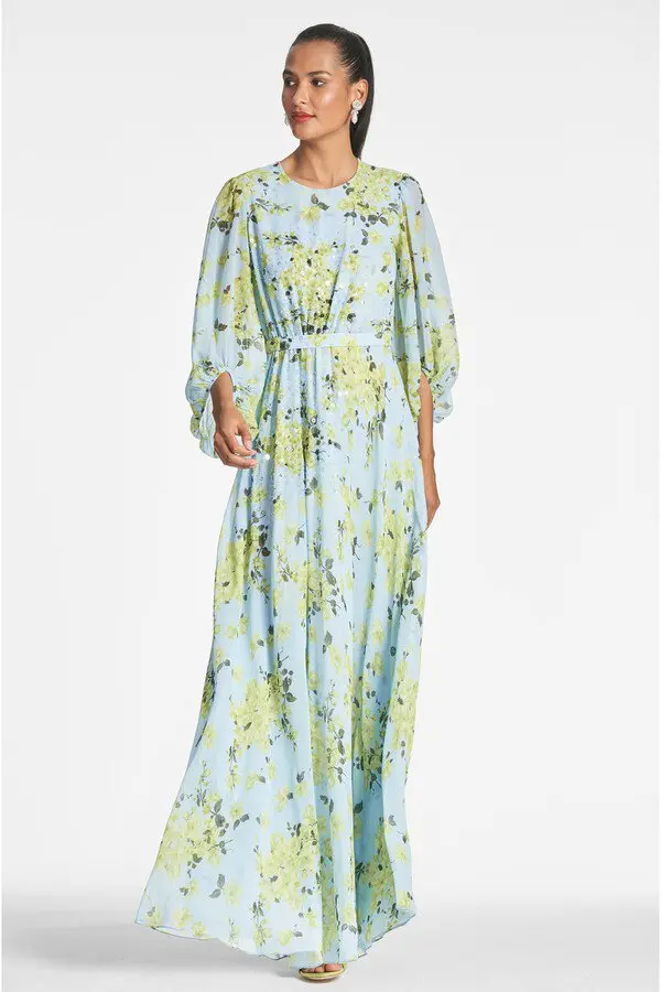 Sachin & Babi Bianca Print Gown - Floral