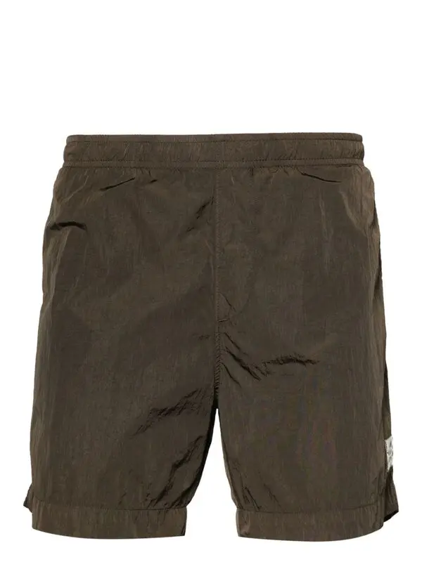 C.P. COMPANY Logo-patch Swim Shorts