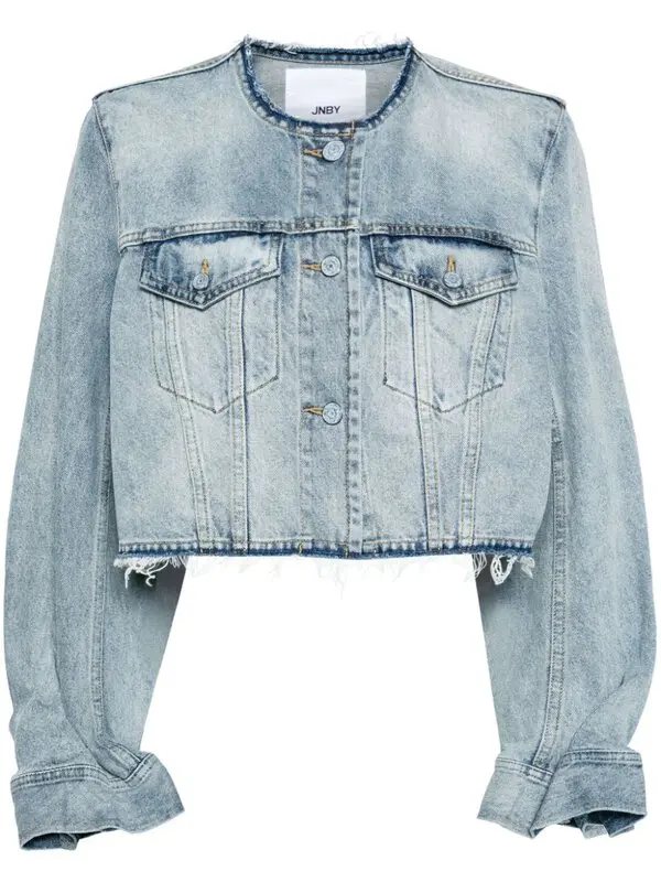 JNBY Cropped Denim Jacket