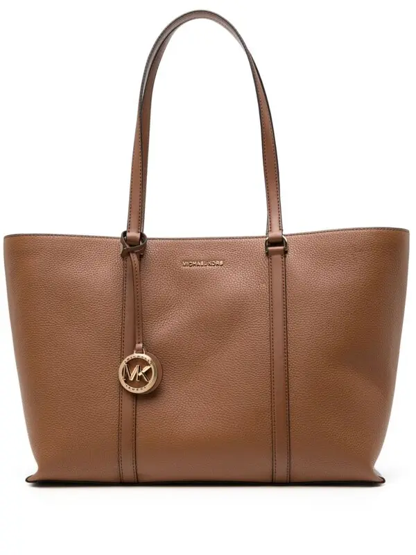 Michael Kors Large Temple Tote Bag - Brown