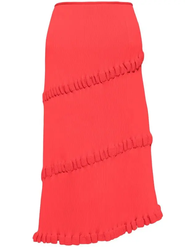 JNBY Asymmetric Midi Skirt