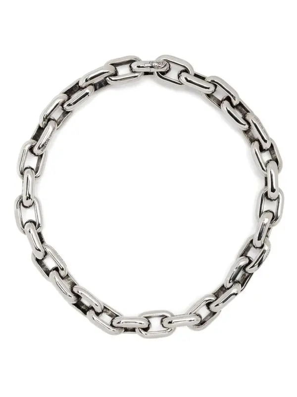 Alexander Mcqueen Peak Chunky-Chain Necklace In Silver - 11% Off ...