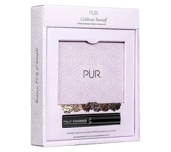 PUR Celebrate Yourself Eyeshadow Palette & Mascara Kit