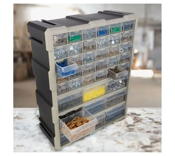STALWART 39-drawer Plastic Small Parts Organize R