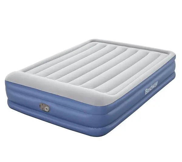 BESTWAY Tritech Air Mattress, Queen 18', Built- In Ac Pump/ Ant