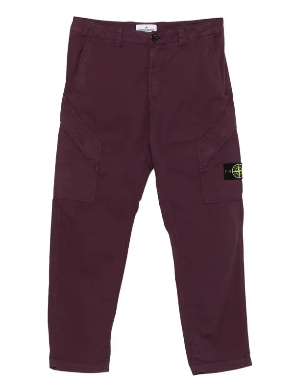 Stone Island Regular Pant - V0017 Amaranth