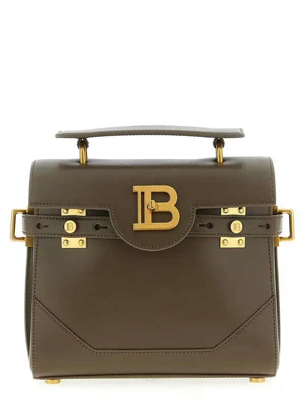 Balmain B-buzz 23 Handbag - Brown