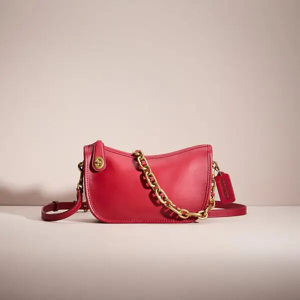 Coach Restored Swinger Bag With Chain