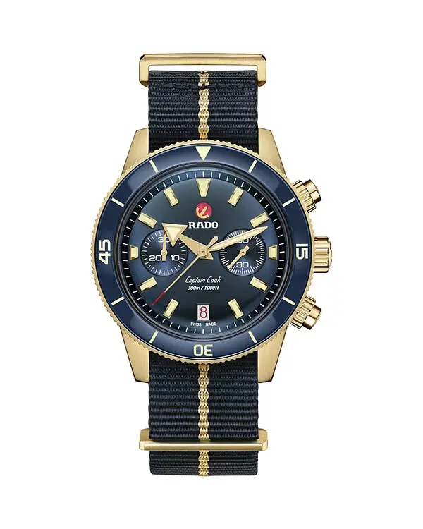 RADO Hyperchrome Captain Cook Chronograph 43mm