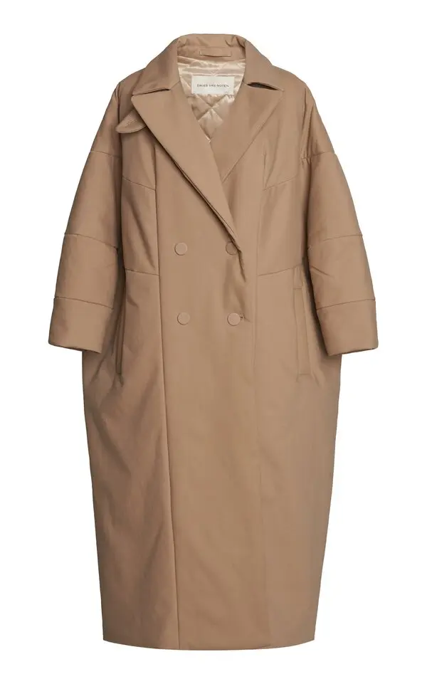 Dries Van Noten Roxana Oversized Coat - Neutral