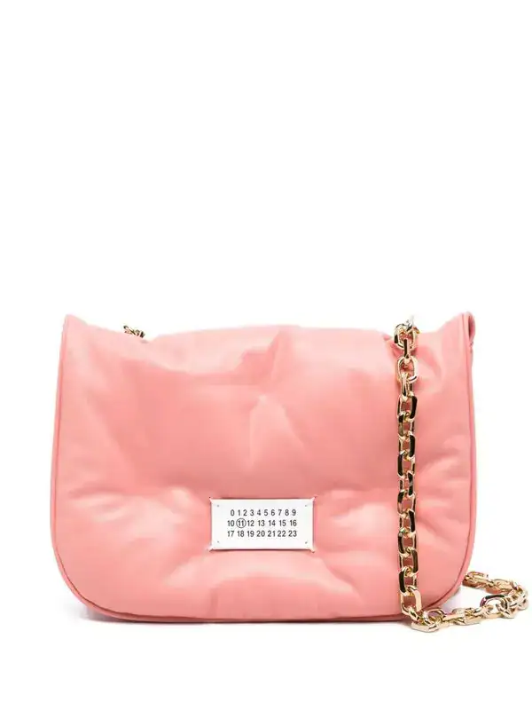 Maison Margiela Small Glam Slam Shoulder Bag In Pink - 40% Off