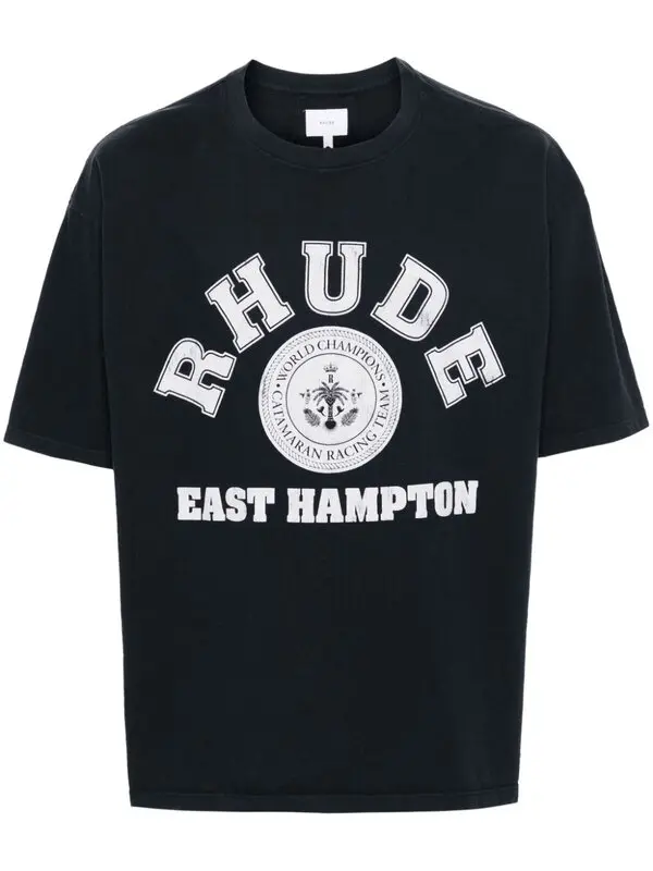 Rhude Hampton Catamaran Logo-print T-shirt