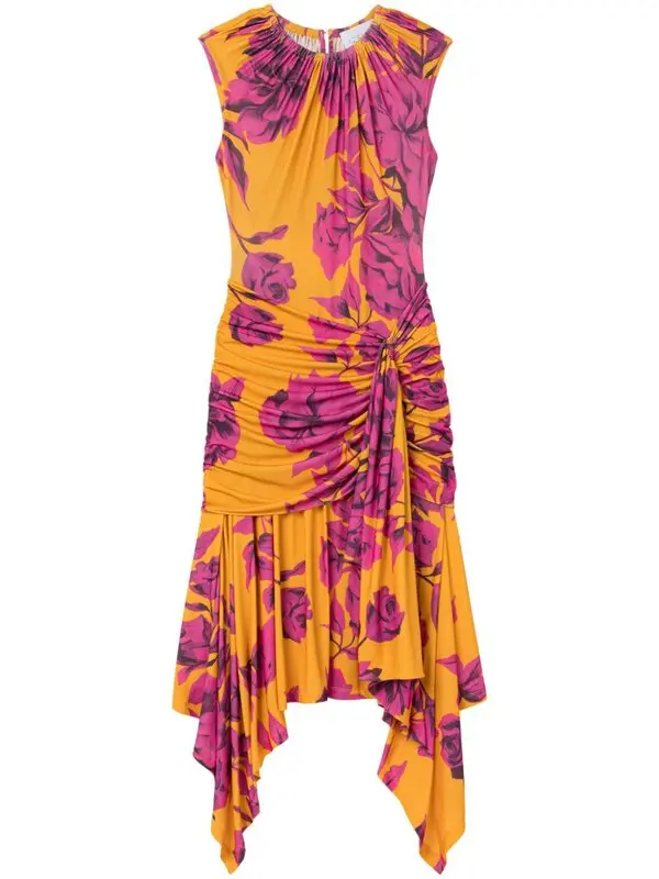 AZ FACTORY Bird Of Paradise Draped Dress