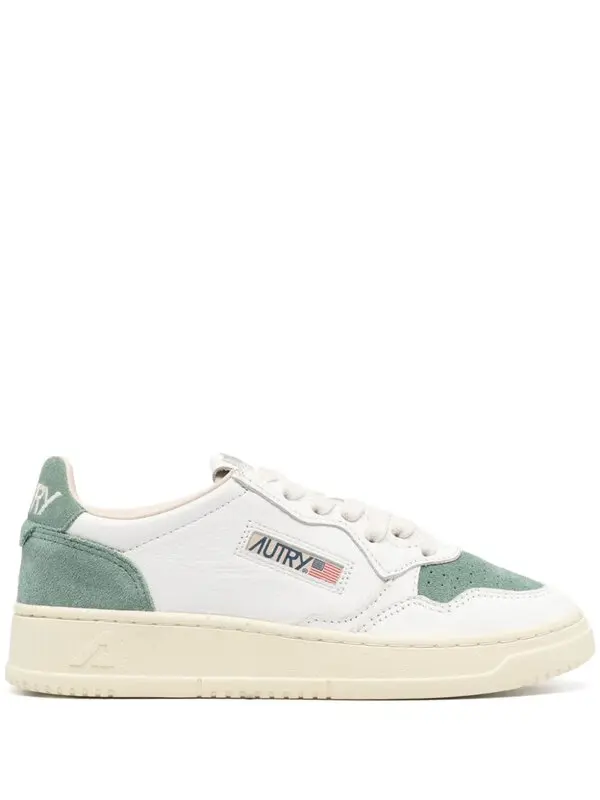 AUTRY Medalist Panelled Sneakers - White