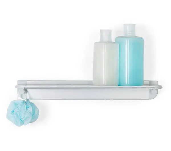 BETTER LIVING Glide Shower Shelf Grey