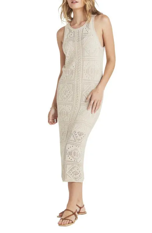 Splendid Kimi Open Stitch Tank Sweater Dress In Natural - 44% Off |  Editorialist