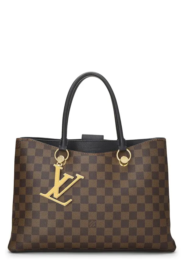 LOUIS VUITTON Damier Ebene Riverside Tote