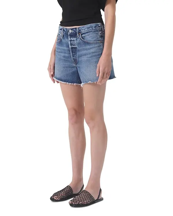 AGOLDE Parker Cutoff Denim Shorts