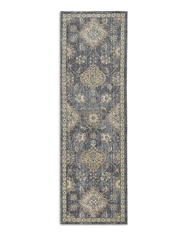 Kas Ria Sofia Runner Area Rug, 2'3 X 7'6 - Gray