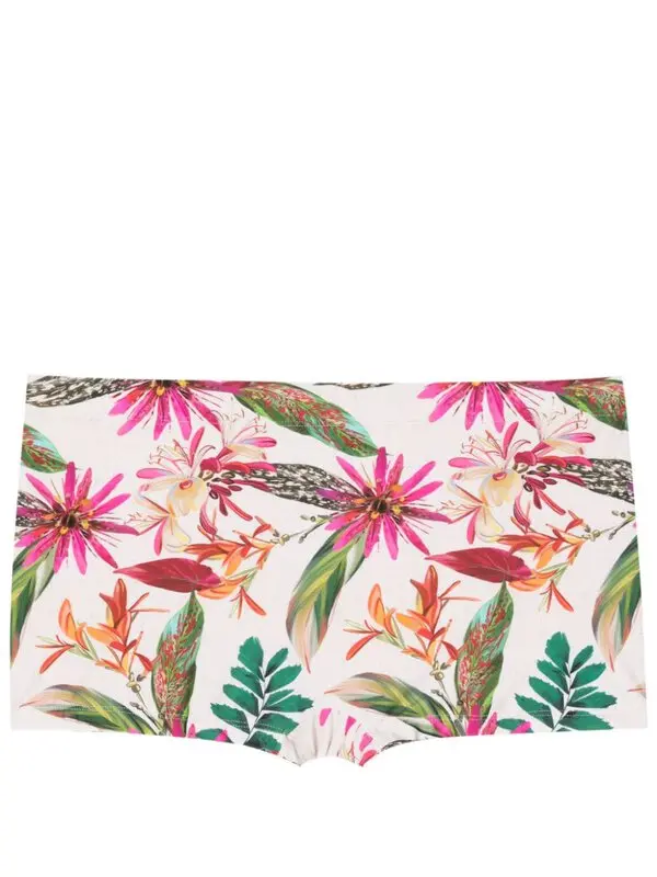 LYGIA & NANNY Tijuca Floral-print Swimming Trunks