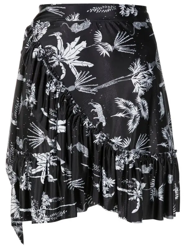 LYGIA & NANNY Laurita Ruffled Mini Dress